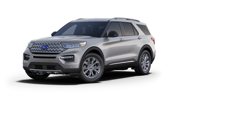 2020 Ford Explorer Limited Iconic Silver, 2.3L I-4 EcoBoost Engine with ...